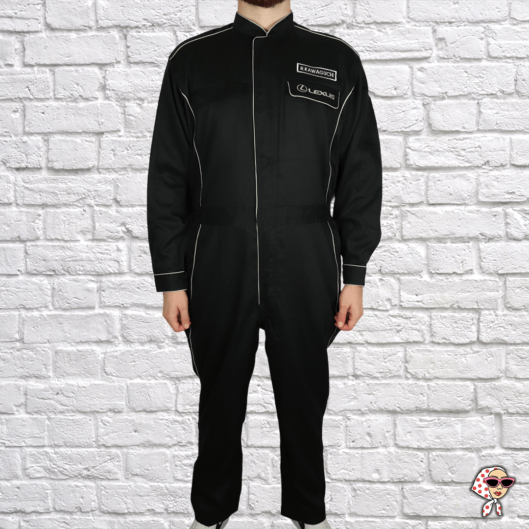 Very Rare LEXUS COVERALL OVERALLS WORKWEAR WORK SERVICE JAPAN SIZE L ...