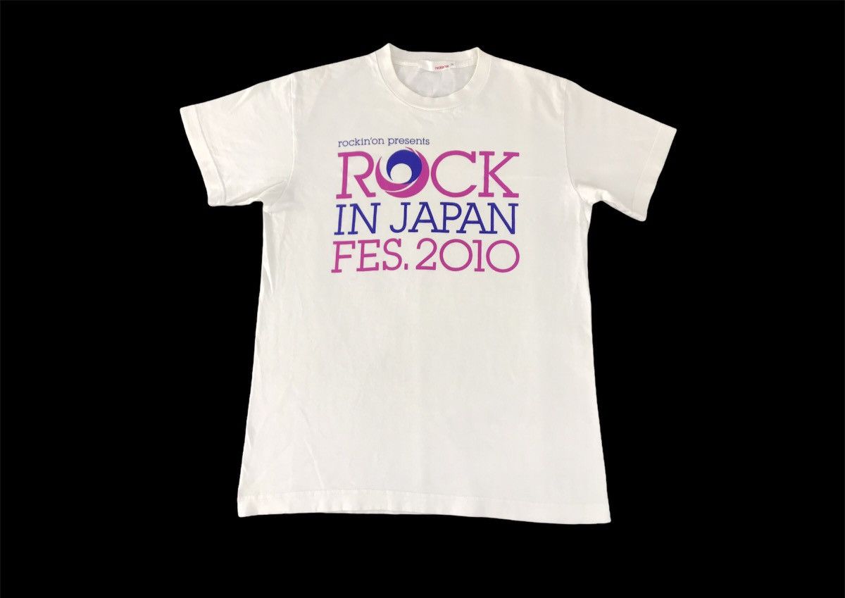 Japanese Brand × Tour Tee × Vintage Rock In Japan Festival 2010 ...