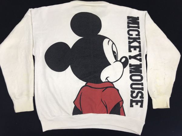Vintage Vintage 80s Disney Mickey Mouse Sweatshirt Big Printed | Grailed