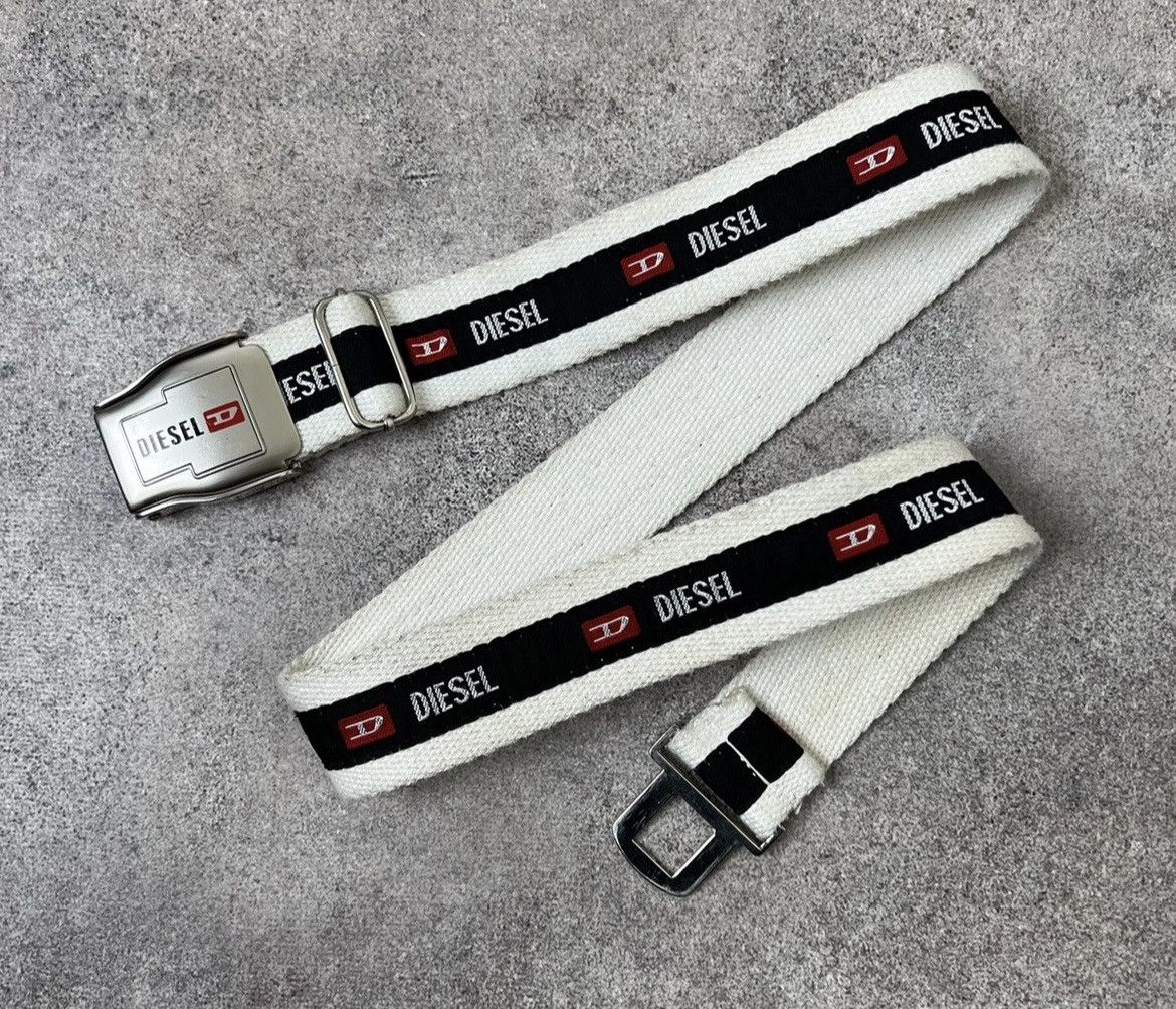 Avant Garde × Diesel × Vintage Diesel vintage around logo cotton belt ...