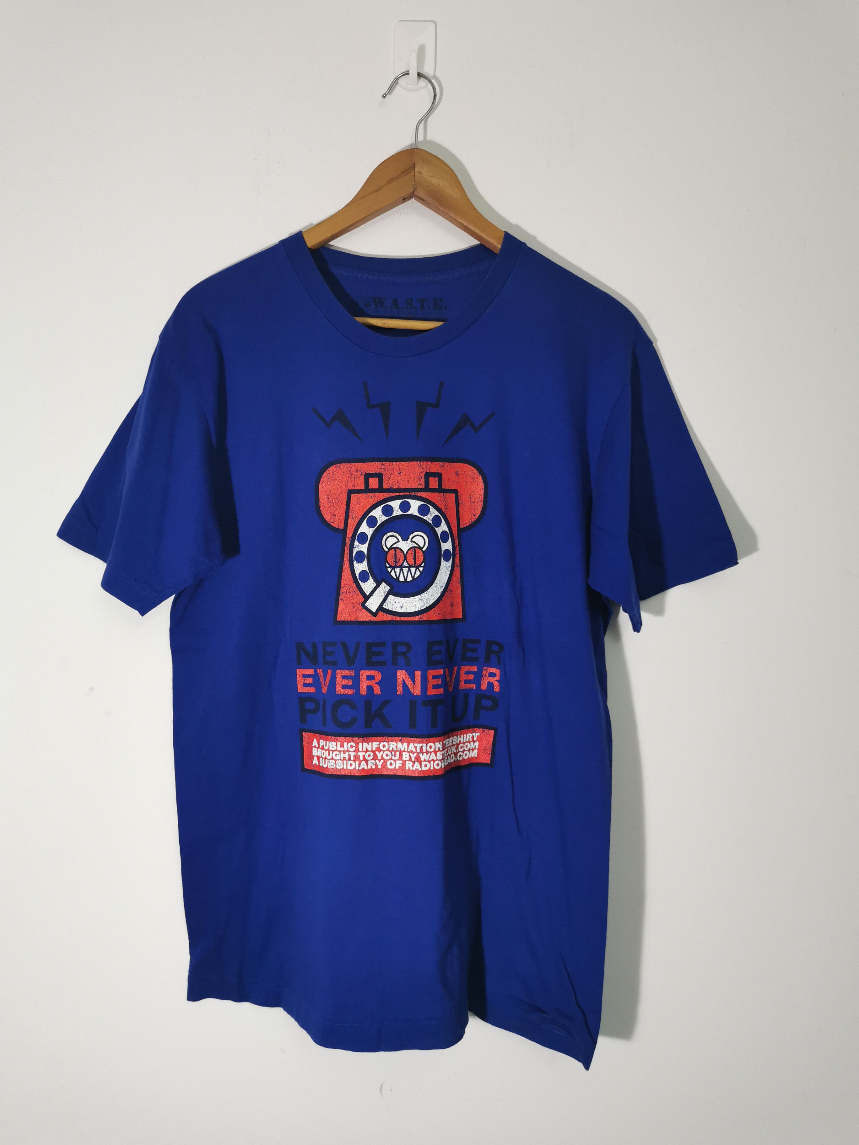Vintage Vintage Radiohead official merch WASTE | Grailed