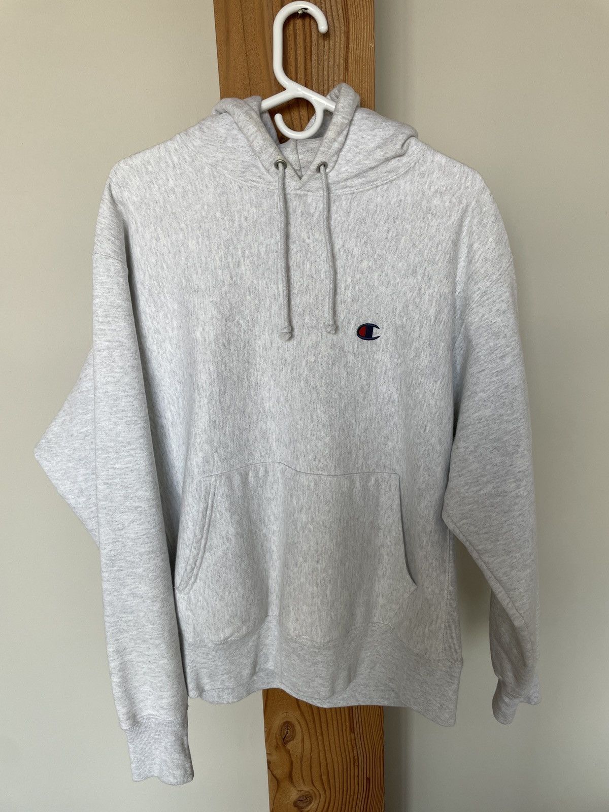 Champion Grey champion hoodie | Grailed