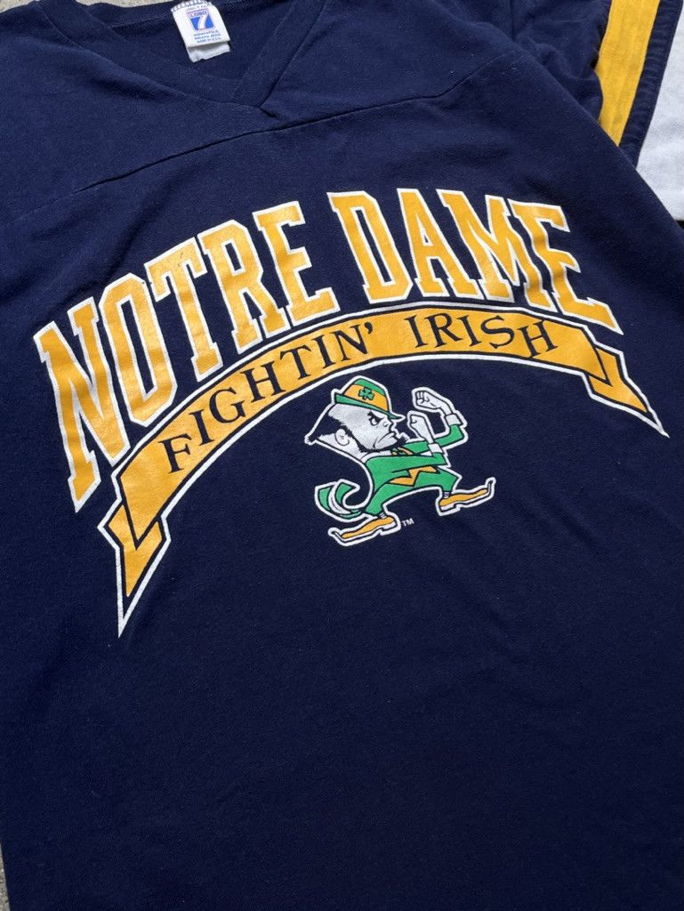 Vintage Vintage Notre Dame Logo 7 Tee | Grailed