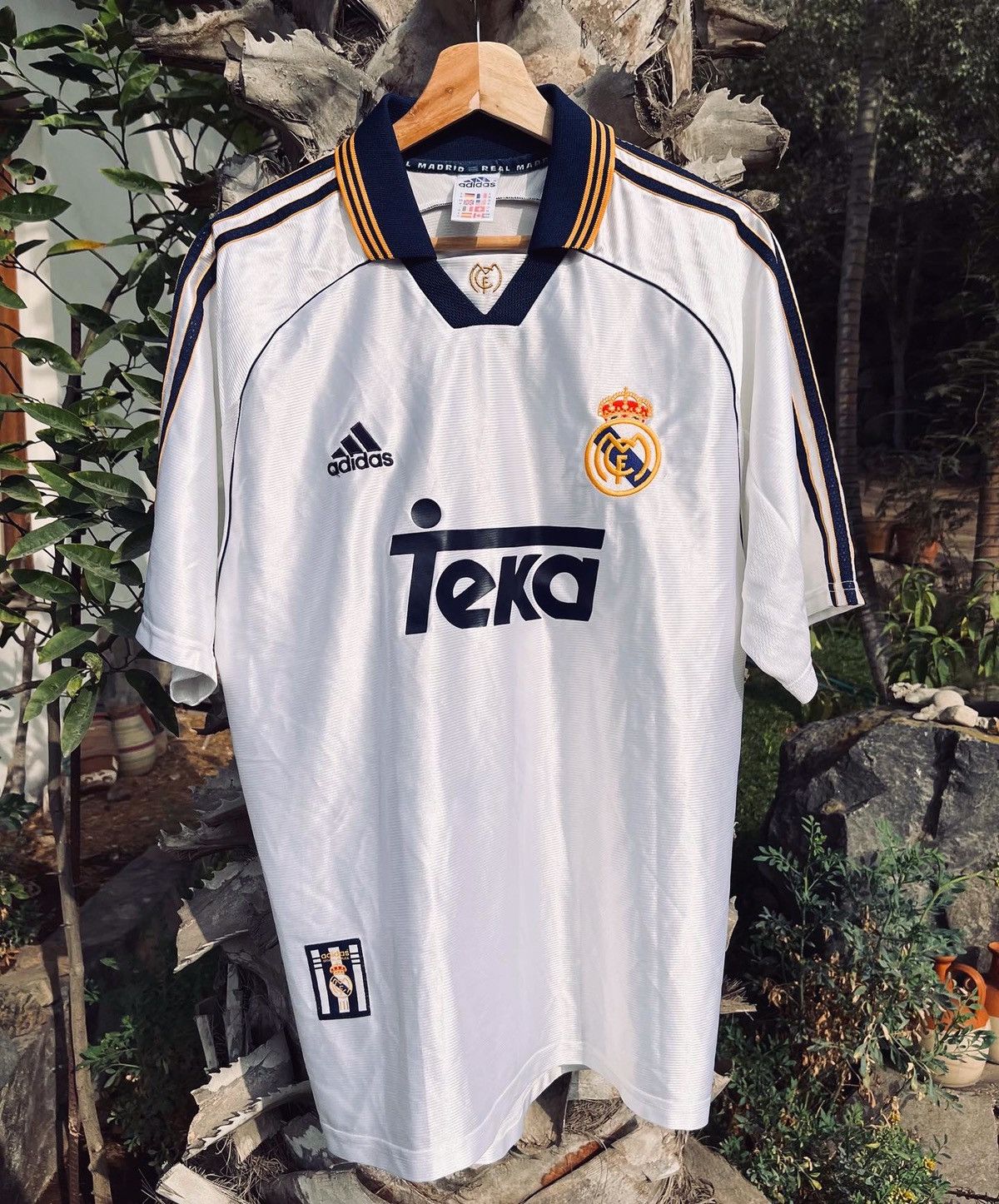 Adidas × Real Madrid × Soccer Jersey Vintage 2000 Real Madrid Rare ...