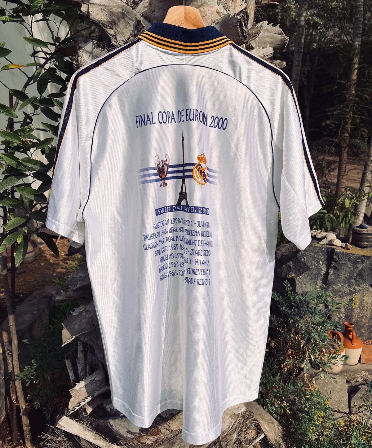 Adidas × Real Madrid Vintage 2000 Real Madrid Rare Champions League ...