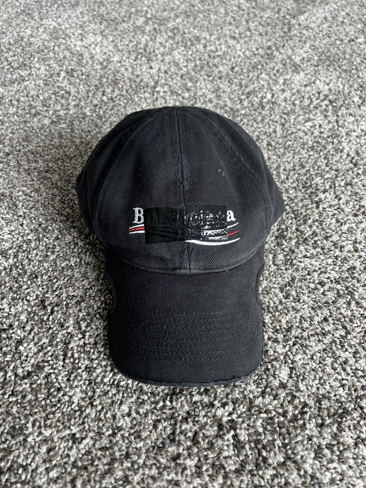 Balenciaga Balenciaga Gaffer Campaign Cap Black | Grailed
