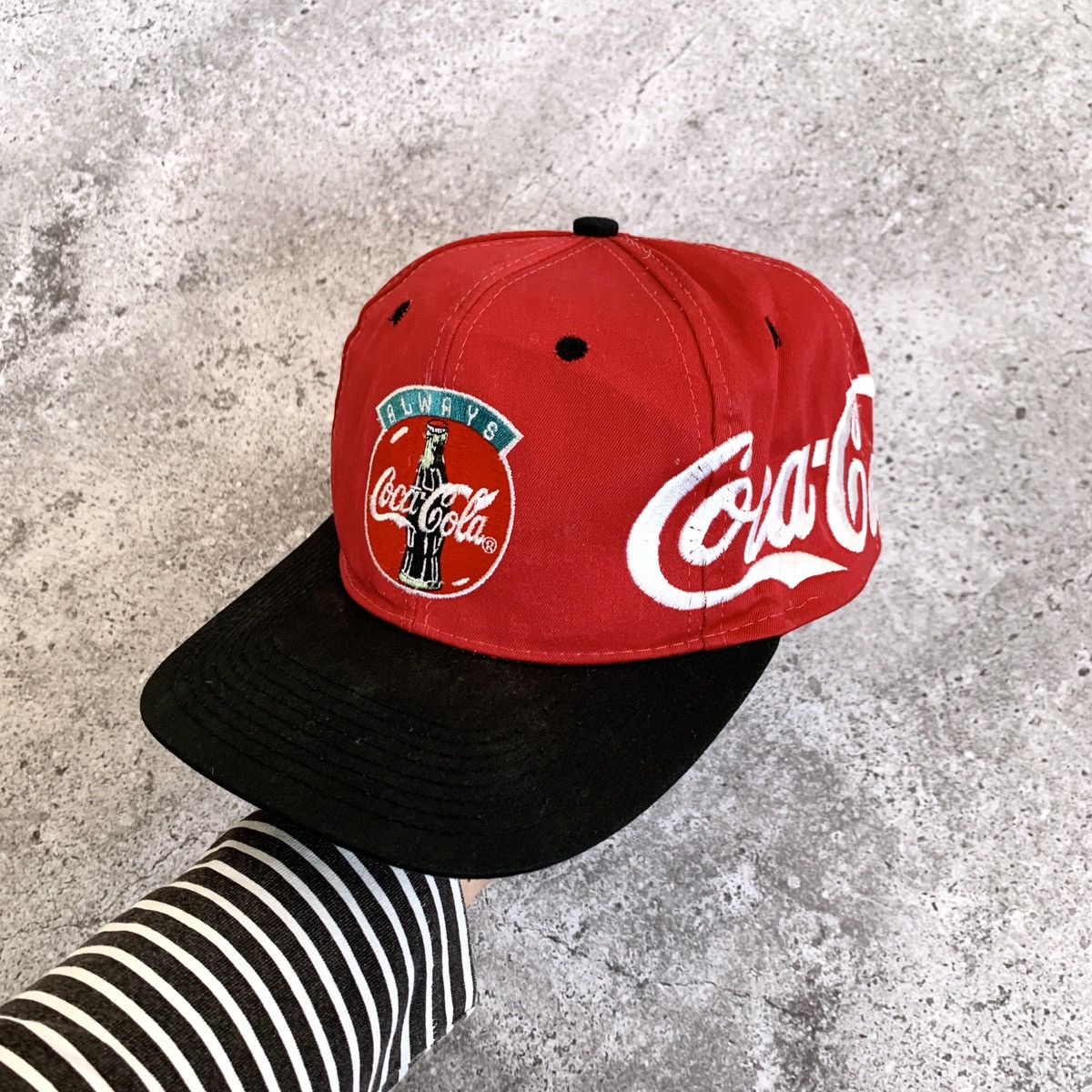 Vintage Vintage Coca Cola 90s Rare Snapback Baseball Cap Hat Y2K | Grailed