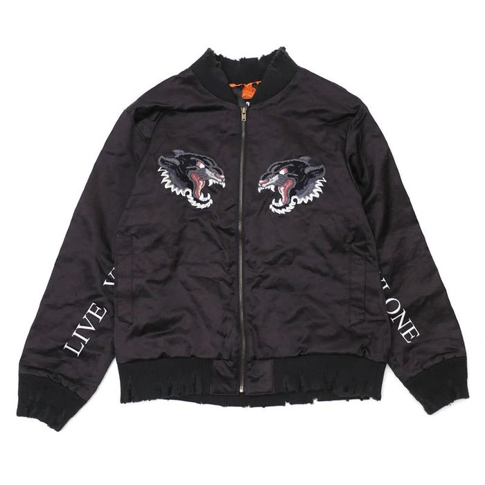 Vlone Vlone x Neighborhood Souvenir CR Jacket Black | Grailed
