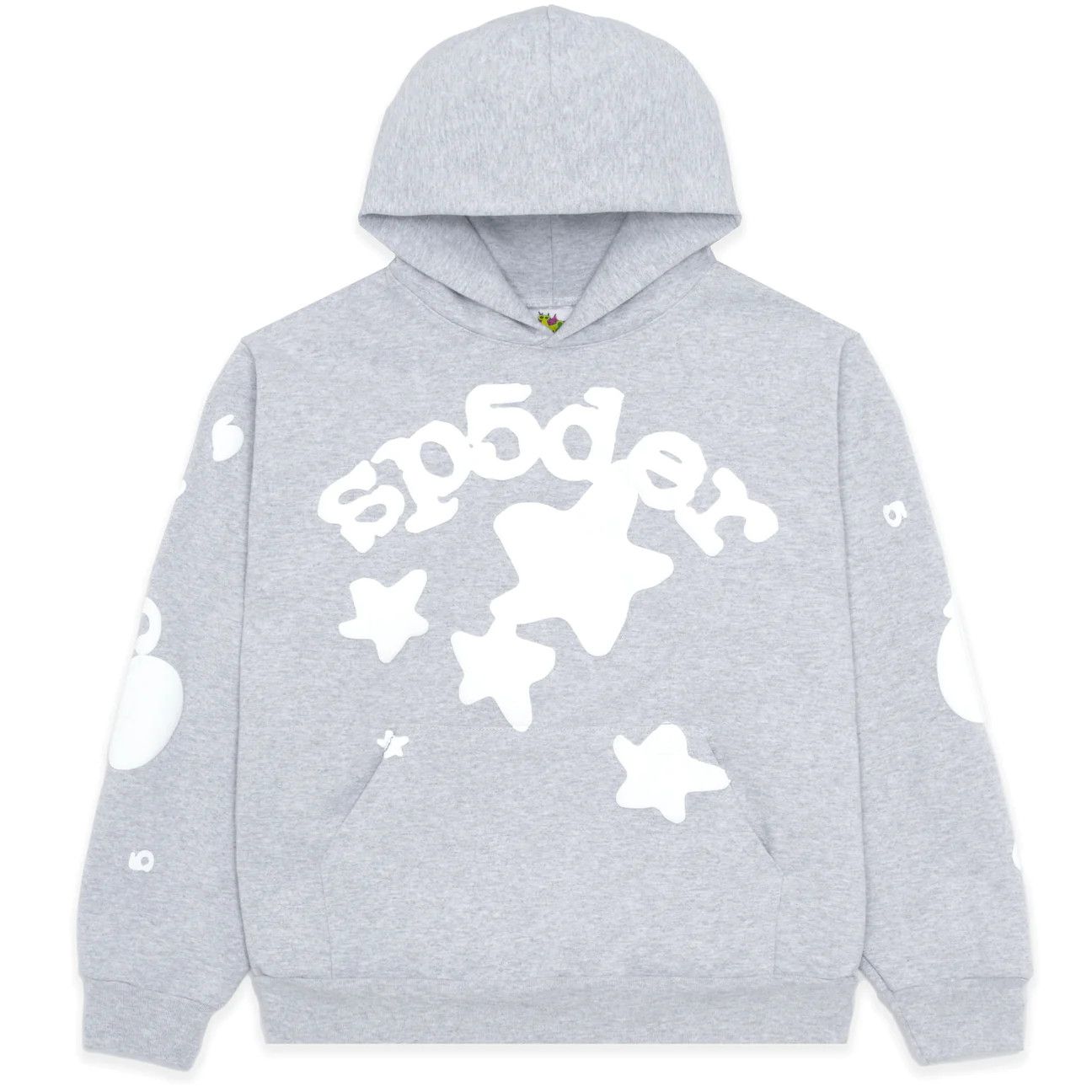 Spider Worldwide Sp5der Beluga Hoodie Heather Grey Grailed