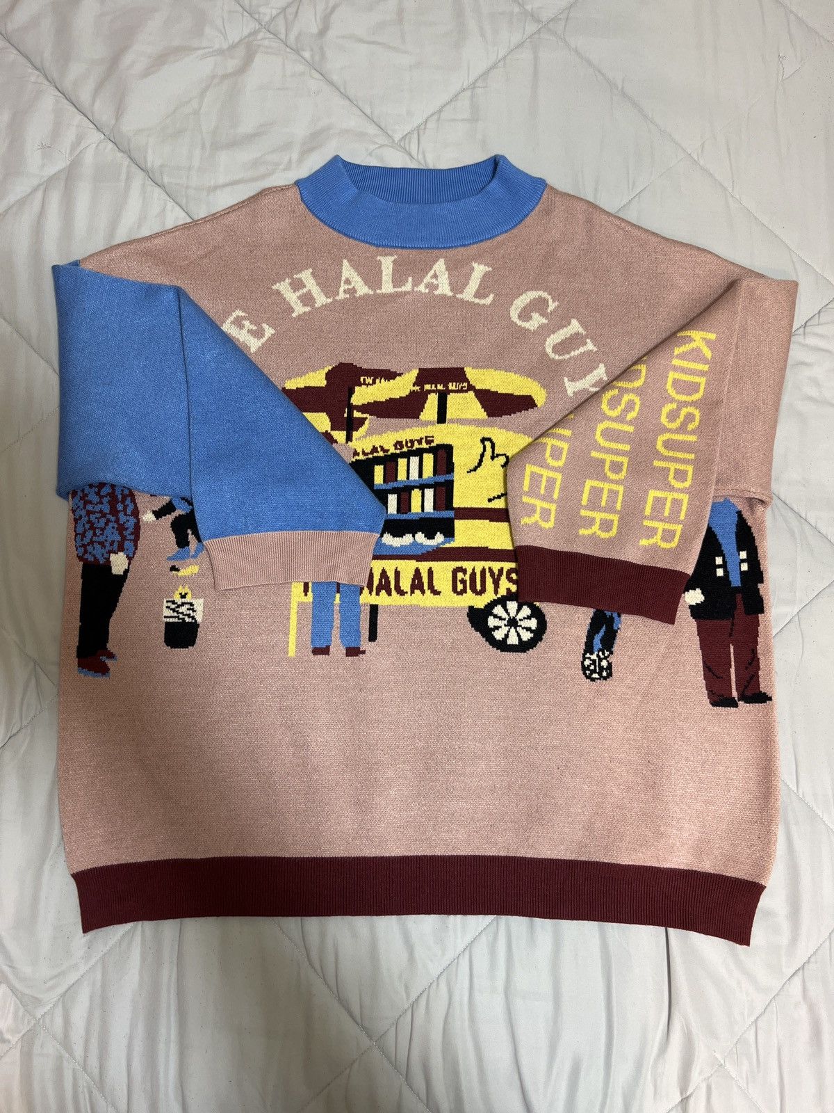 KidSuper Kidsuper The Halal Guys Knit Sweater | Grailed