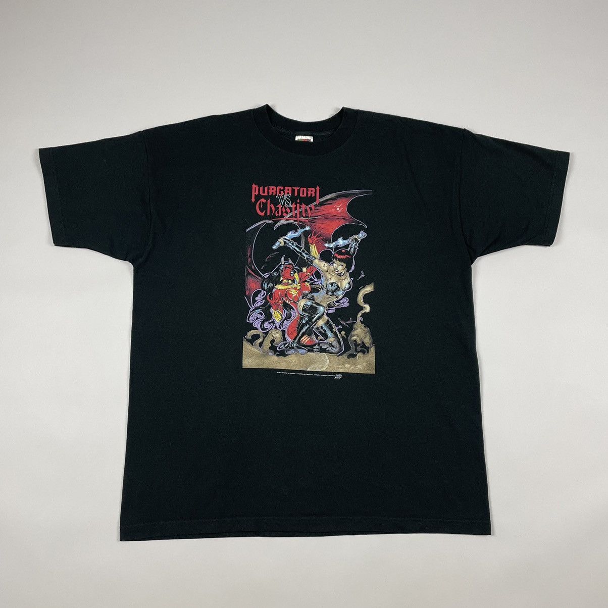 Comics × Movie × Vintage 2000 Vintage Rare Purgatori vs Chastity Chaos ...
