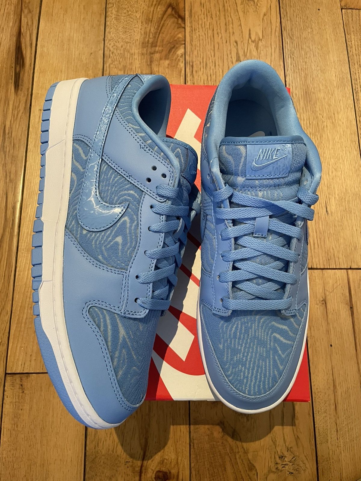 Nike Nike Dunk Low PRM Topography University Blue UNC | Grailed