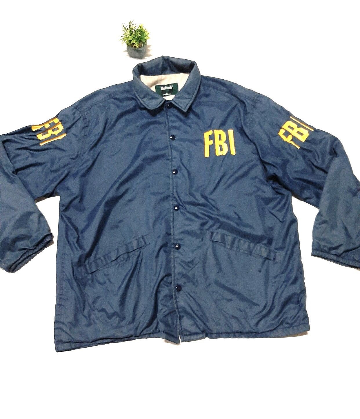 Vintage VTG 80s FBI DISTRESSED COACH JACKET | Grailed