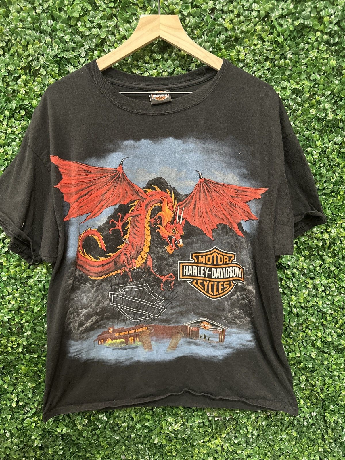 Harley Davidson × Vintage Harley Davidson Dragon full art | Grailed