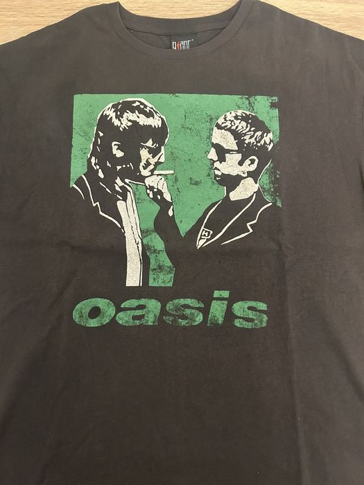 Vintage Vintage Oasis 90s Tee Shirt Giant Tag Noel Liam Gallagher | Grailed