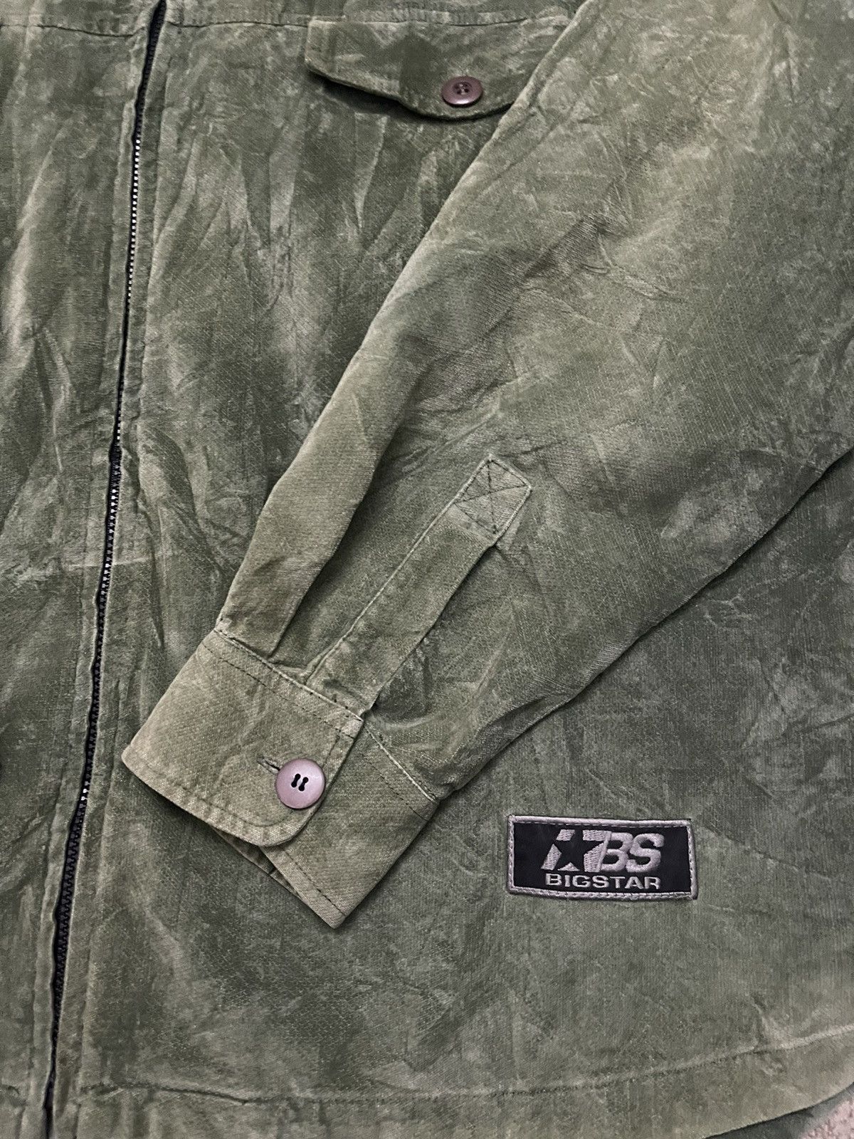 Big Star × Rock Band BIG STAR ROCK BAND FOREST ZIPPER SHIRT | Grailed