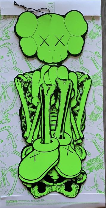 Kaws KAWS Skeleton Cutouts (Whole set) | Grailed