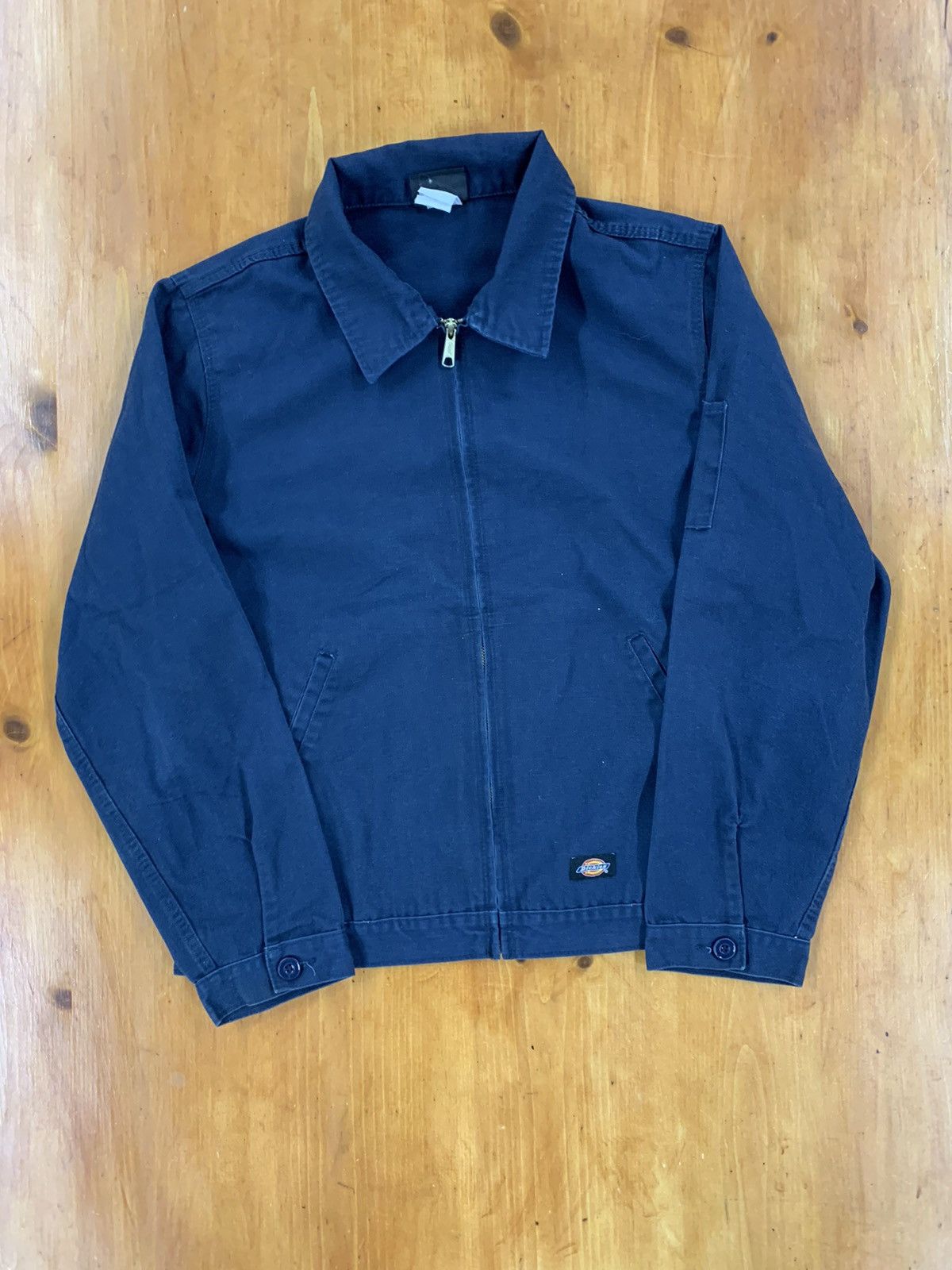 Dickies × Vintage Vintage 1990s Dickies Navy Work Jacket Grailed