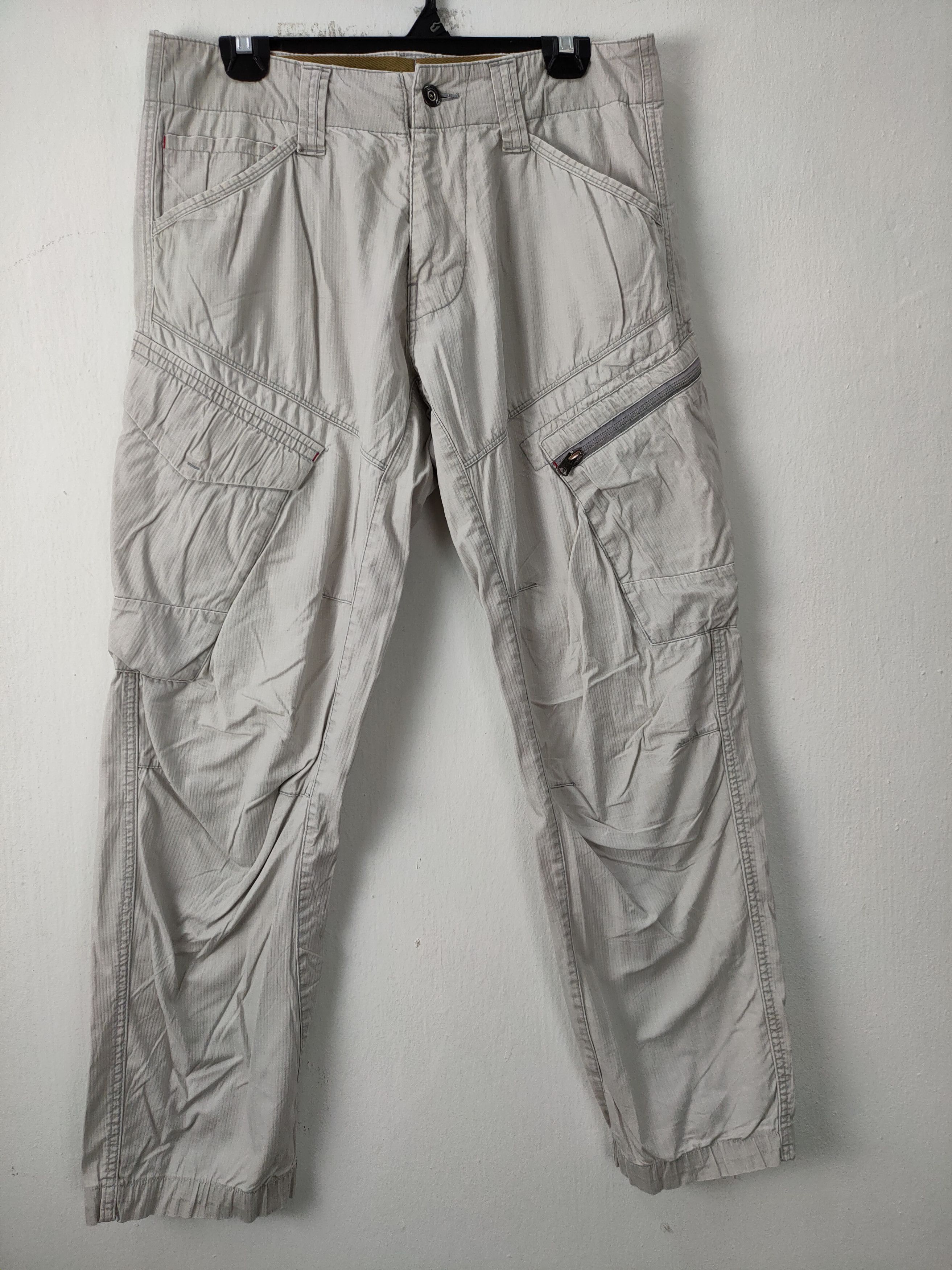 Japanese Brand × Streetwear Genba Xebec Cargo Utility Multipocket Pants ...