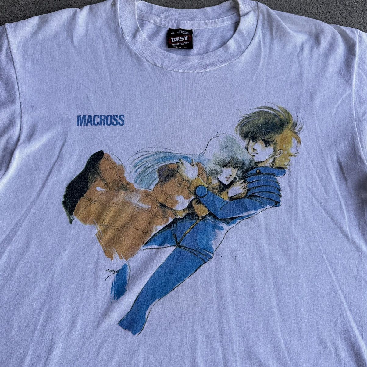 Anime × Vintage Vintage 90’s Macross Anime Shirt Akira Ghost in the ...