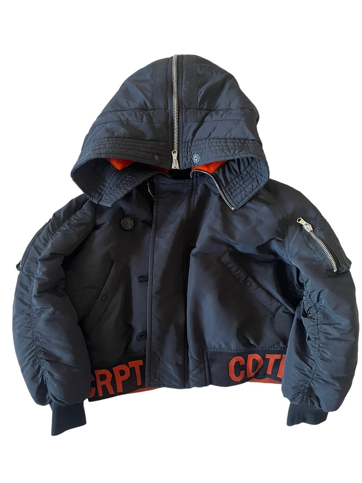 Raf Simons Raf Simons x Sterling Ruby A/W14 Cropped Jacket | Grailed