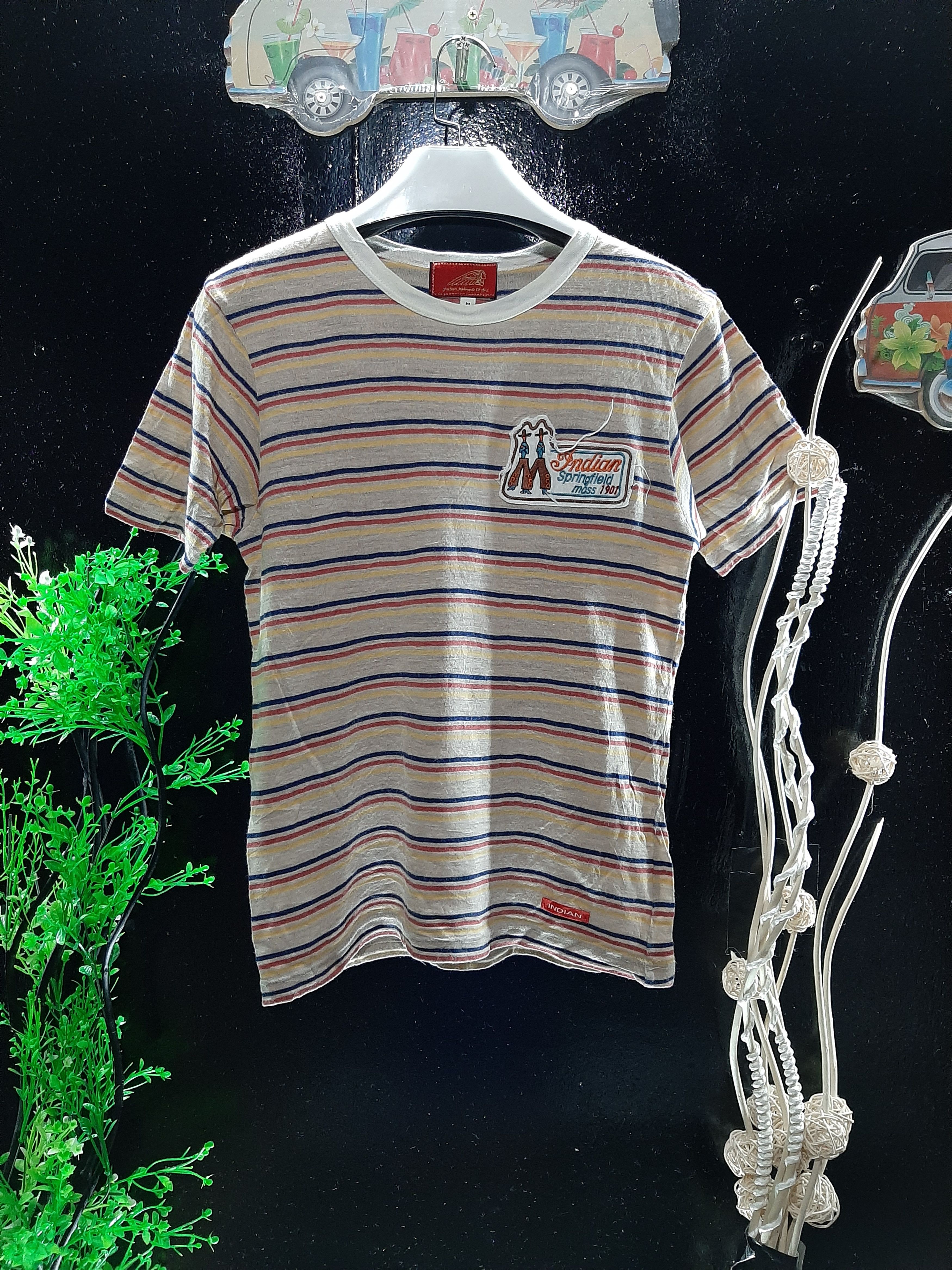 Indian Motercycles × Japanese Brand INDIAN MOTORCYCLE STRIPE COWBOY ...