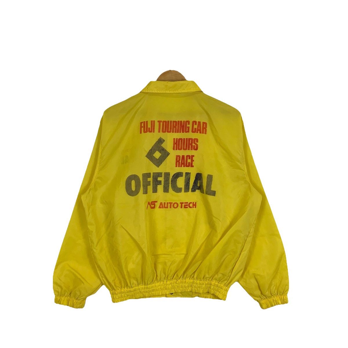 Vintage Vintage FUJI Touring Car Hours Race Windbreaker Coach Jacket ...