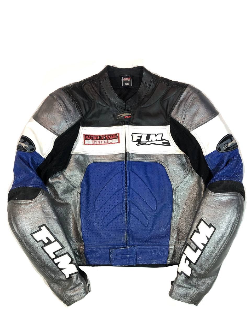 Leather Jacket FLM Racing Moto Leather Jacket | Grailed