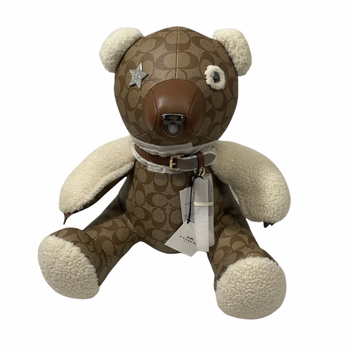 Coach Coach Bear In Signature Canvas Collectable New | Grailed