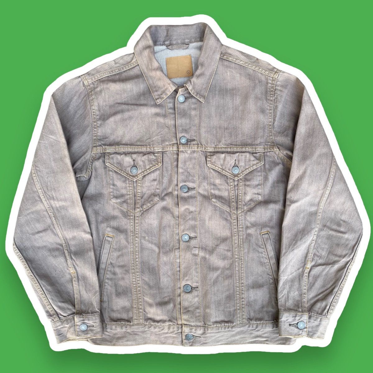Uniqlo Uniqlo sun faded jeans jacket | Grailed