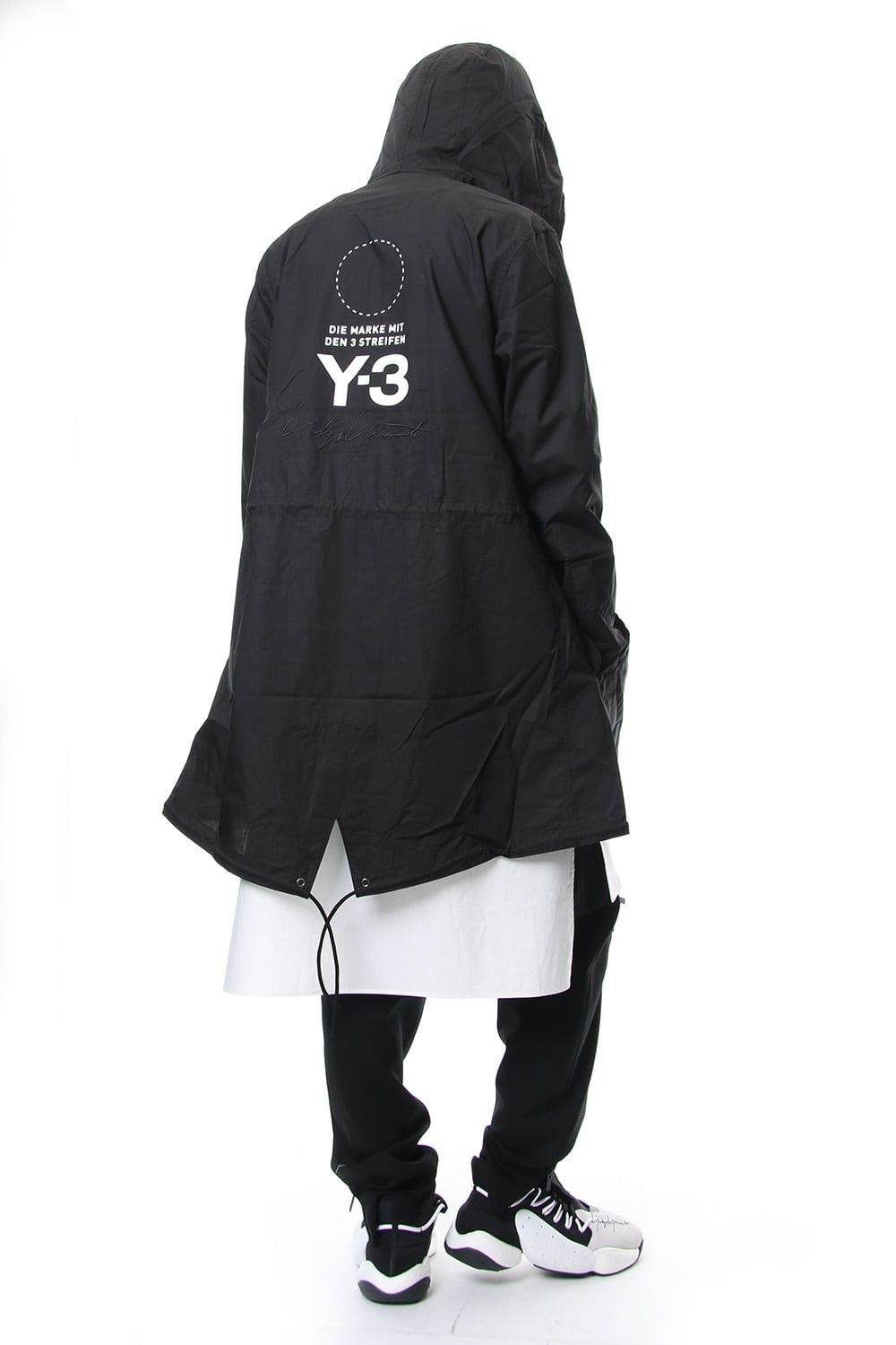 Adidas Y-3 Yohji Team Mod Fishtail Parka DP0564 Small | Grailed