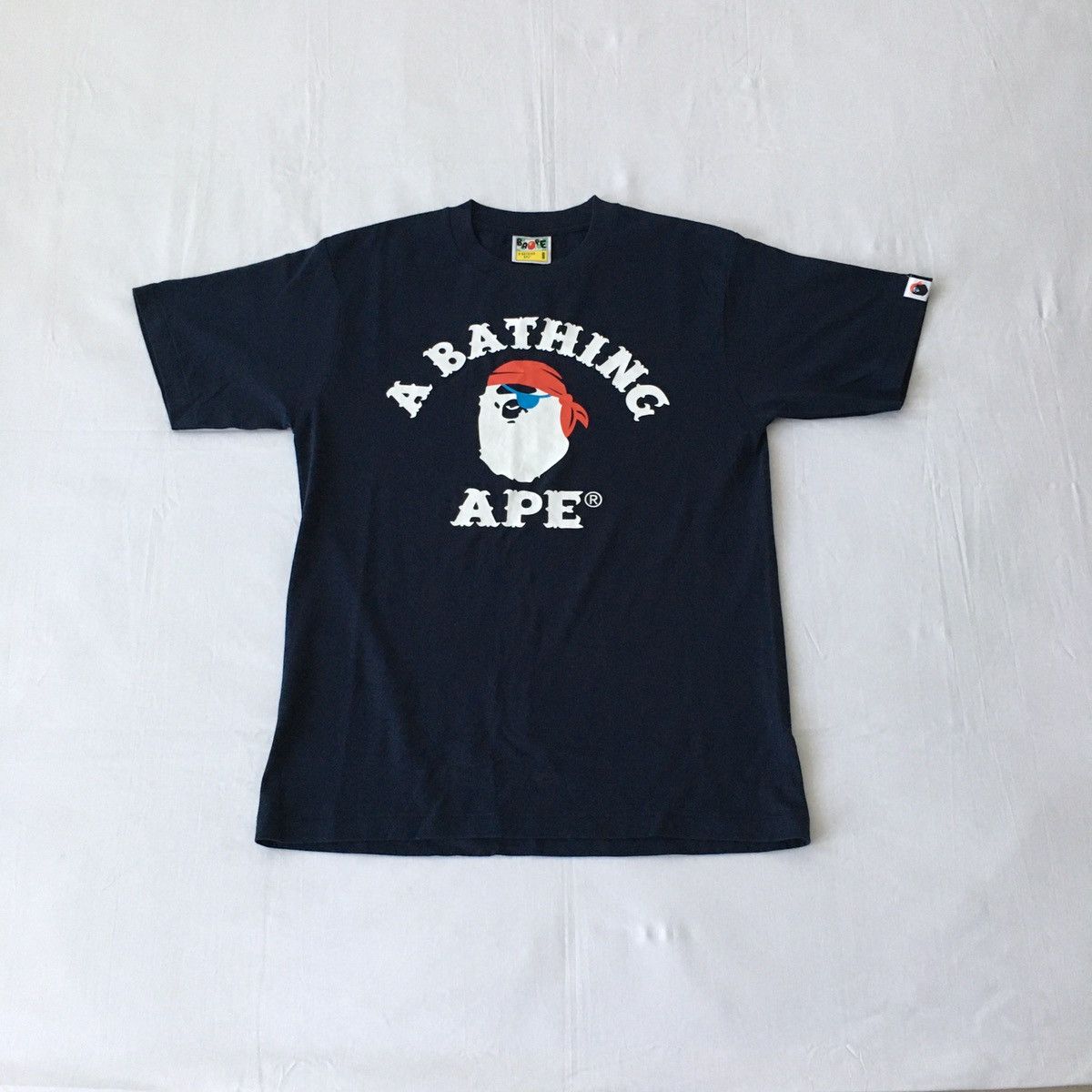 Bape Bape Pirate Store Tee | Grailed
