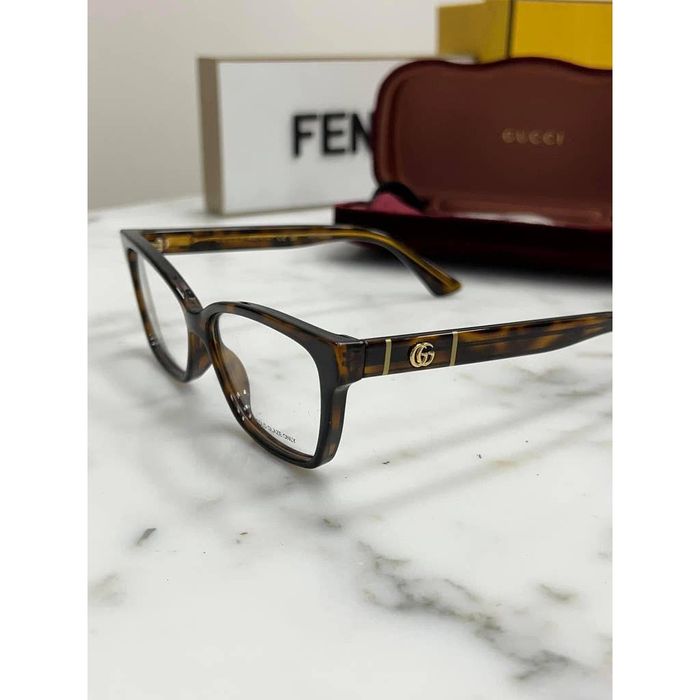 Gucci NEW Gucci GG0634O Brown Cat Eye Eyeglasses Frames | Grailed