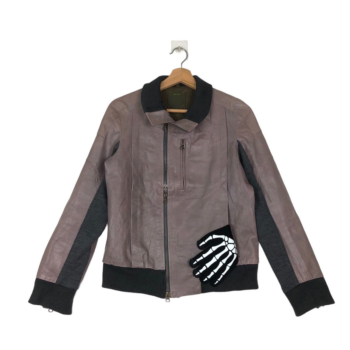 Japanese Brand VINTAGE INBREED LEATHER JACKET INSPIRED HYSTERIC GLAMOUR ...