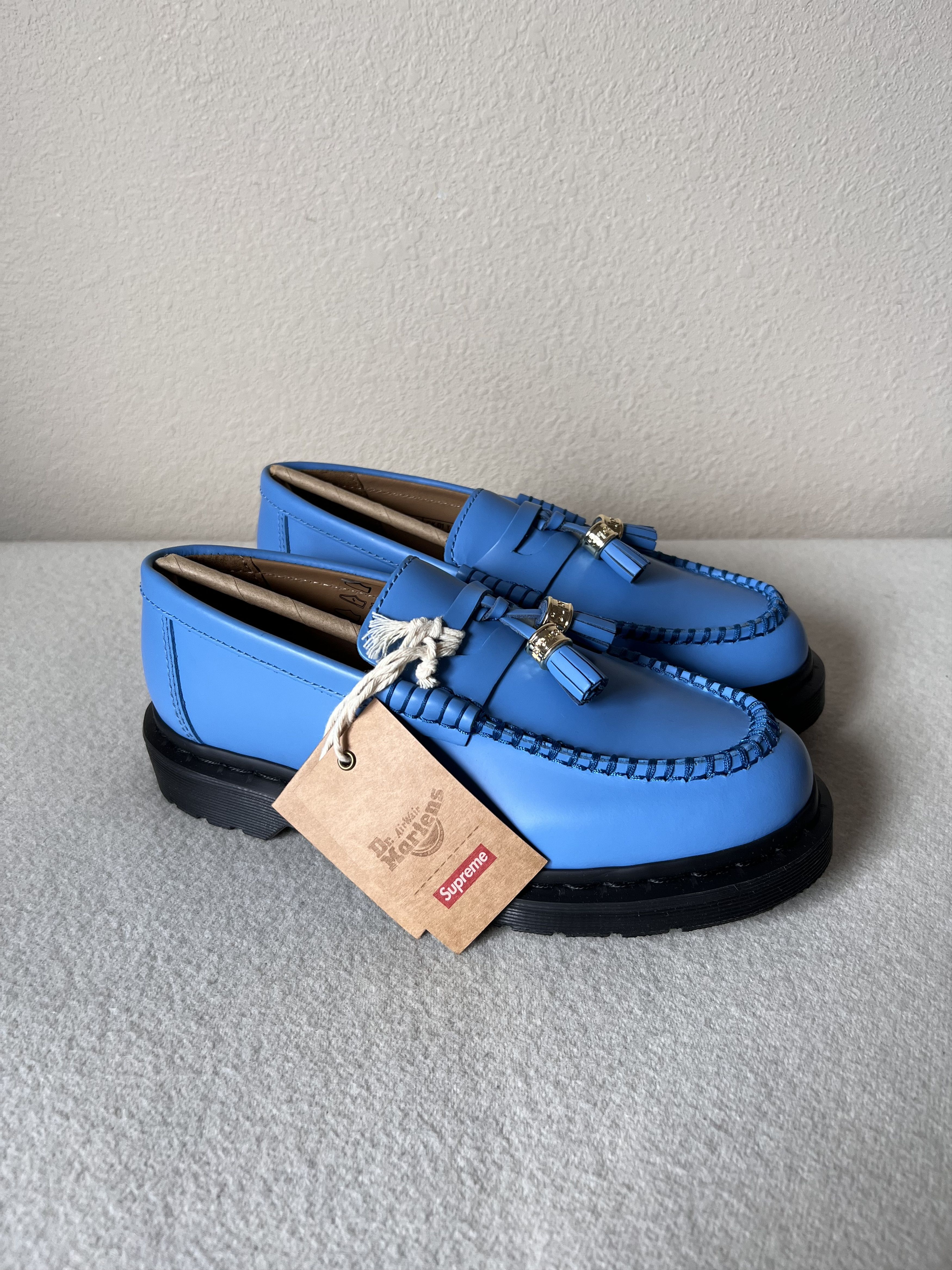 Dr. Martens × Supreme Supreme Dr. Martens Penton Tassel Loafers in Blue ...
