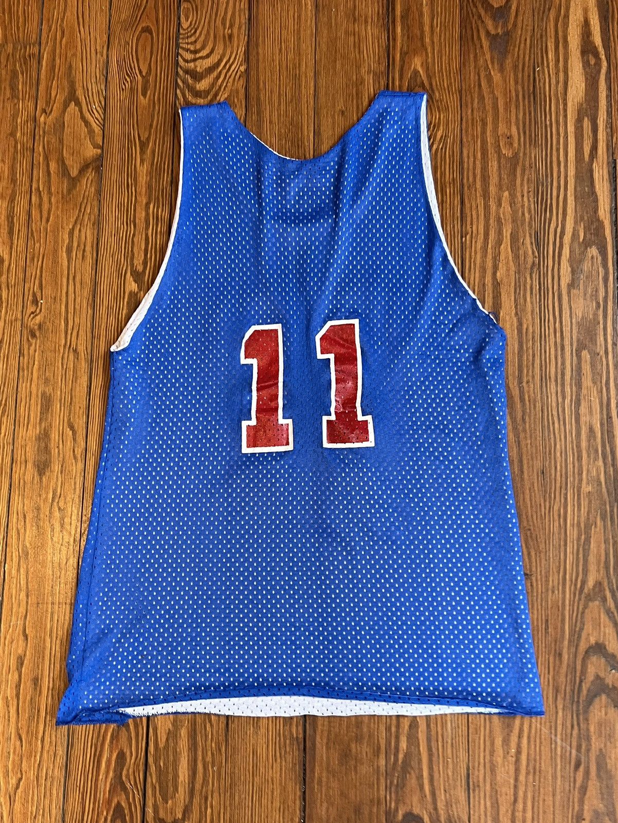Vintage Vintage 90s Detroit Pistons Isiah Thomas Practice Jersey | Grailed