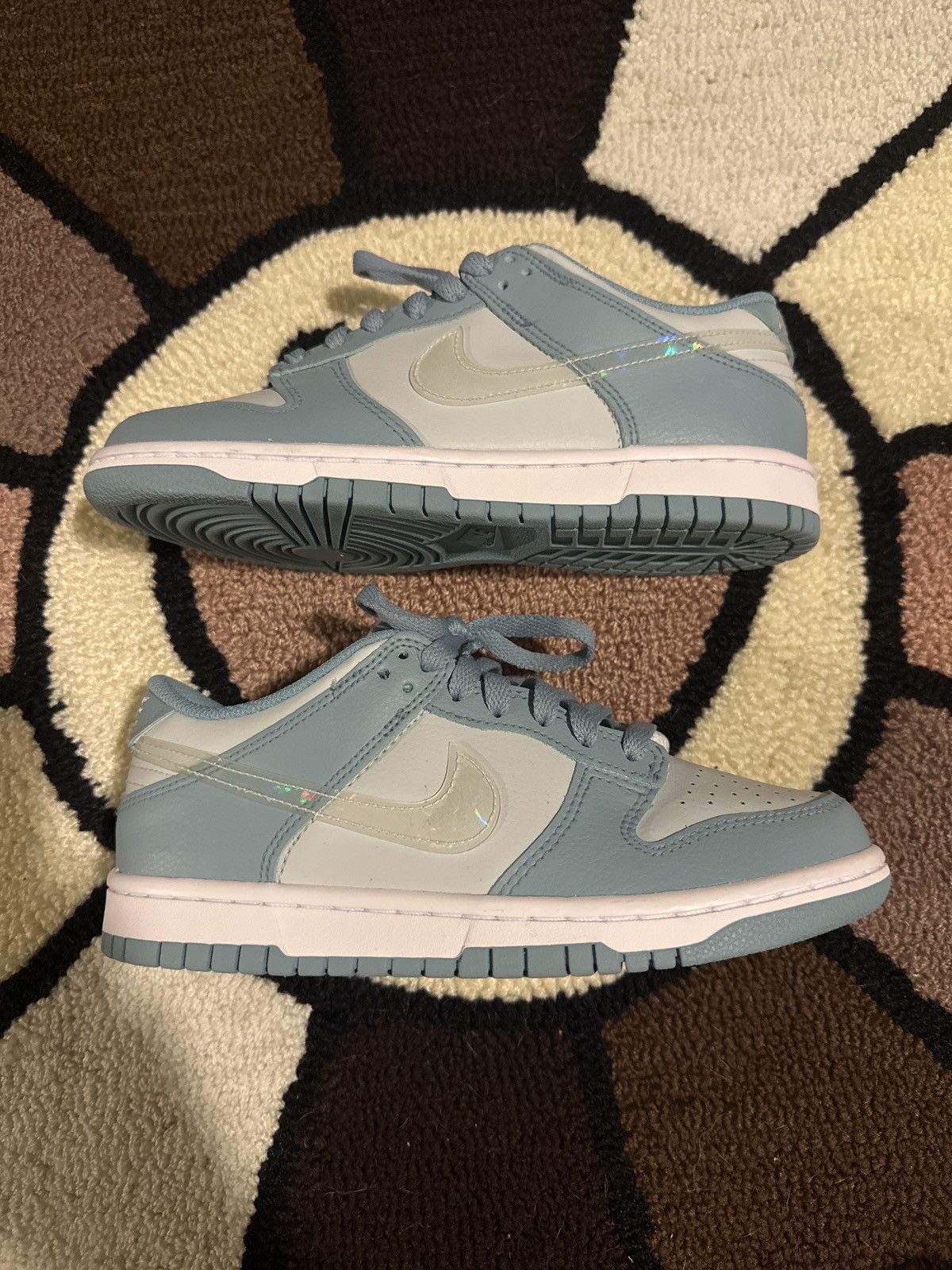 Nike Nike dunk low baby blue | Grailed