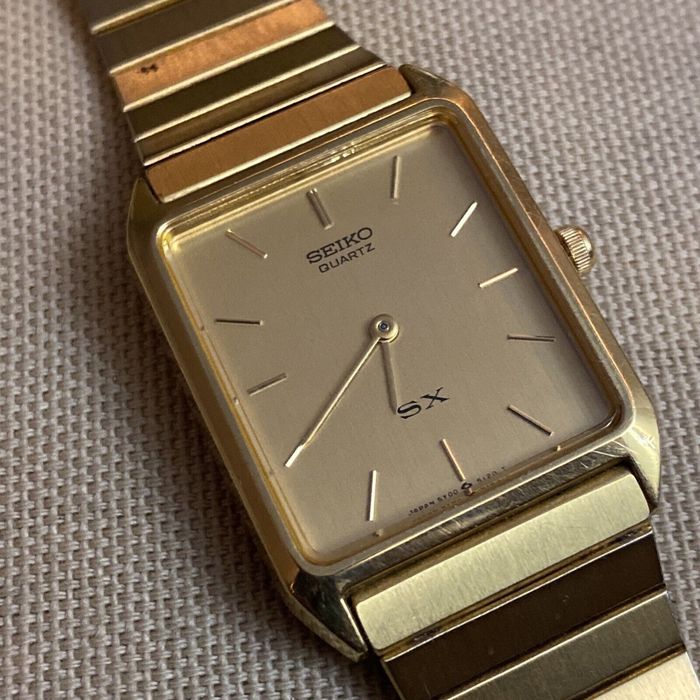 Seiko Men's Vintage Seiko 5Y00-5000 Gold Tone Watch New Battery Wo ...