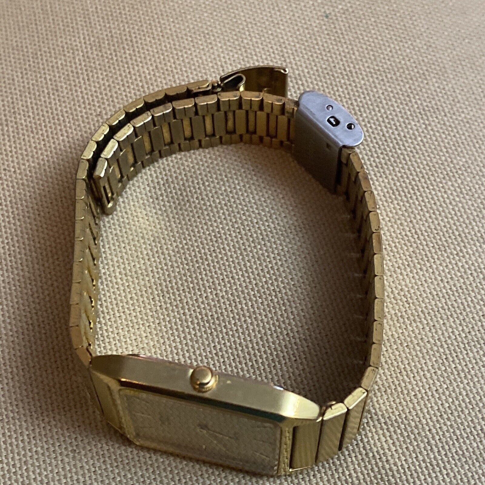 Seiko Men's Vintage Seiko 5Y00-5000 Gold Tone Watch New Battery Wo ...