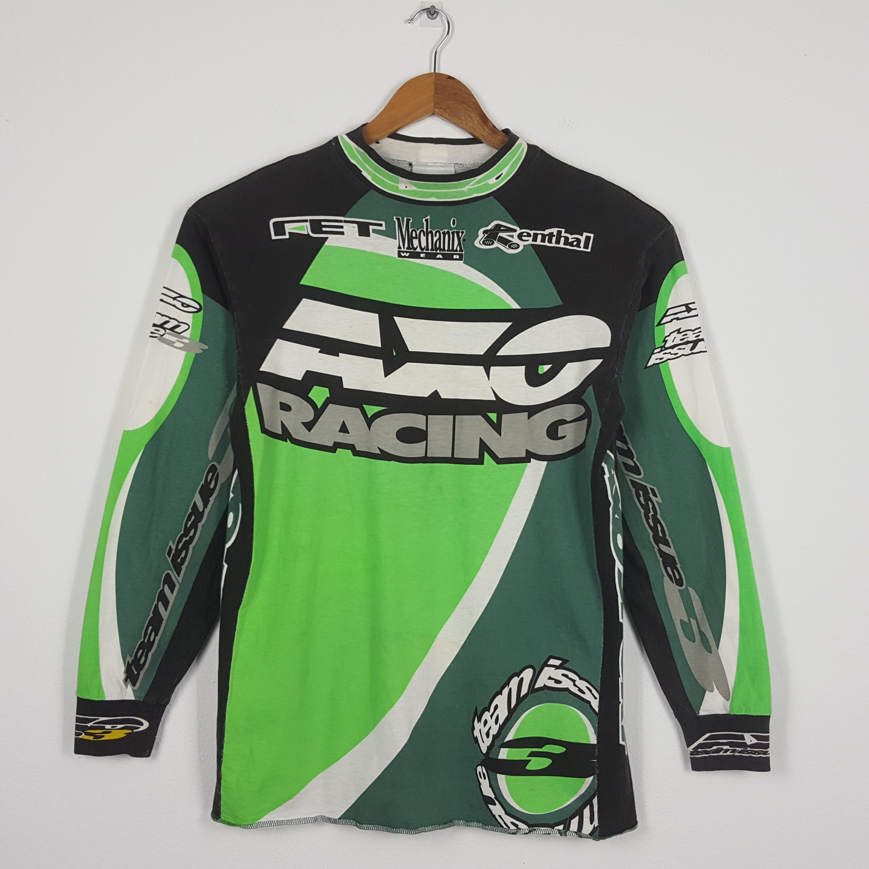 Fox Racing × Racing × Vintage Vintage AXO Sport Racing Extreme Sports T ...