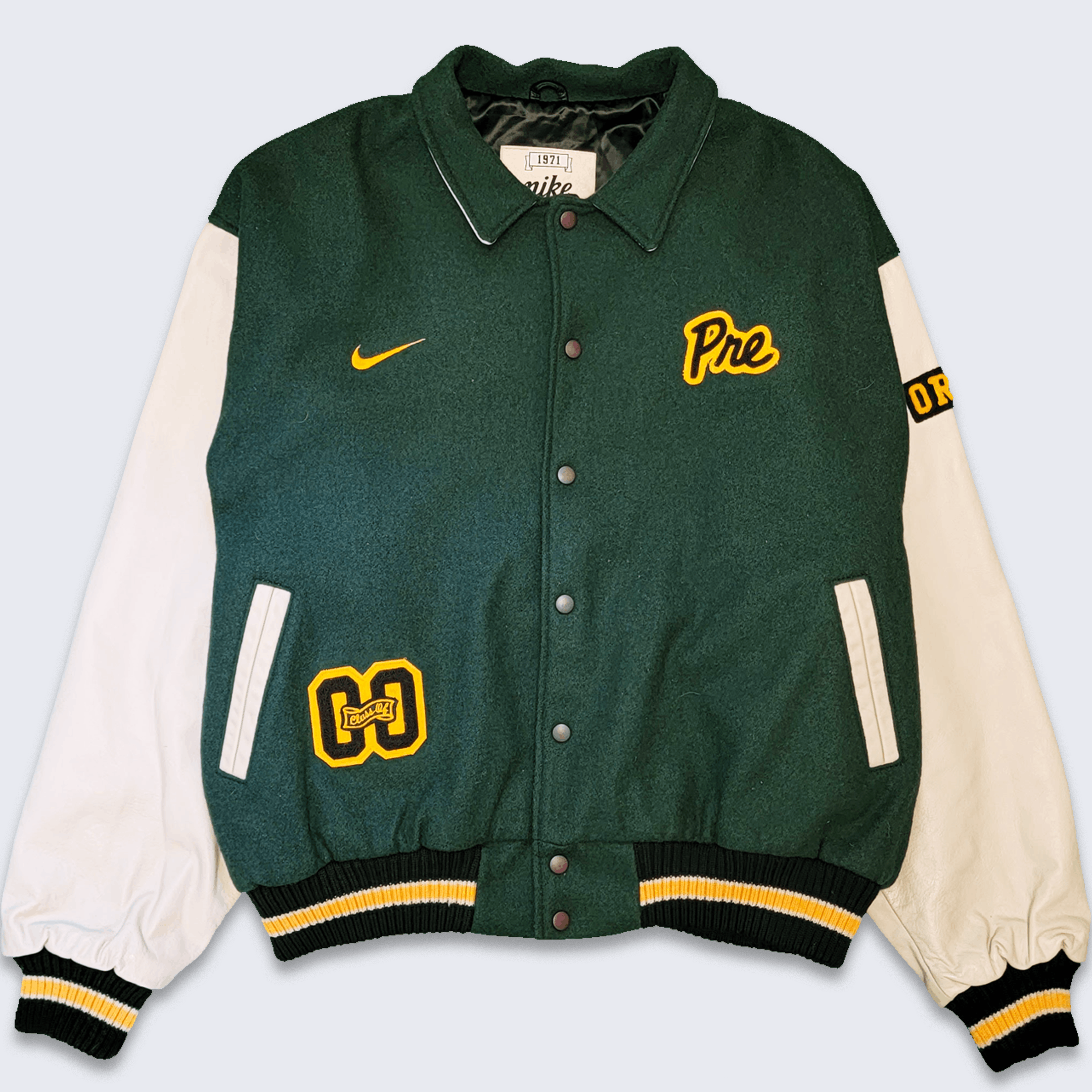 Nike × Varsity Jacket × Vintage Oregon Ducks Vintage Nike Varsity ...