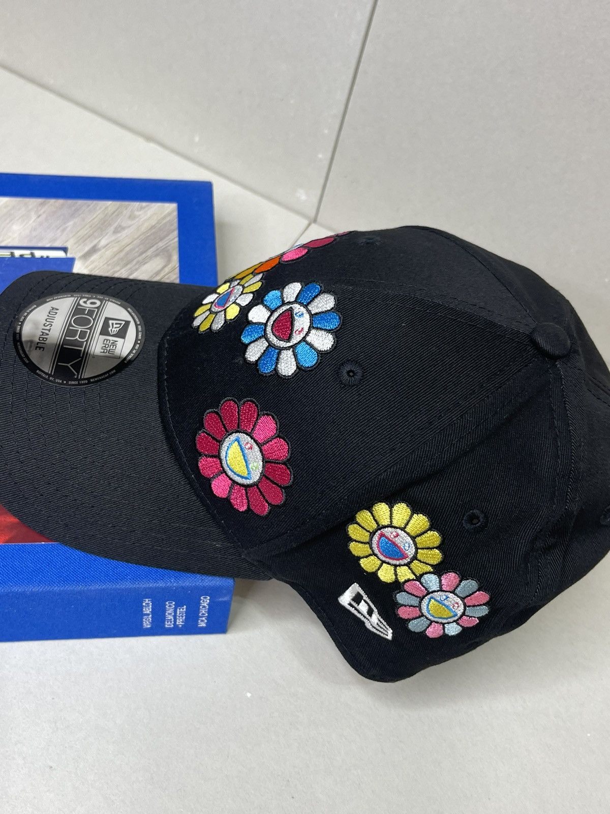 New Era Takashi Murakami x New Era hat flower 9Forty cloth strap | Grailed
