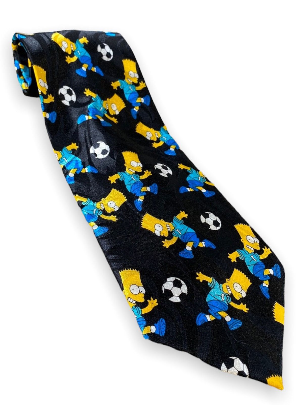 The Simpsons × Vintage Simpsons Soccer Neck Tie | Grailed