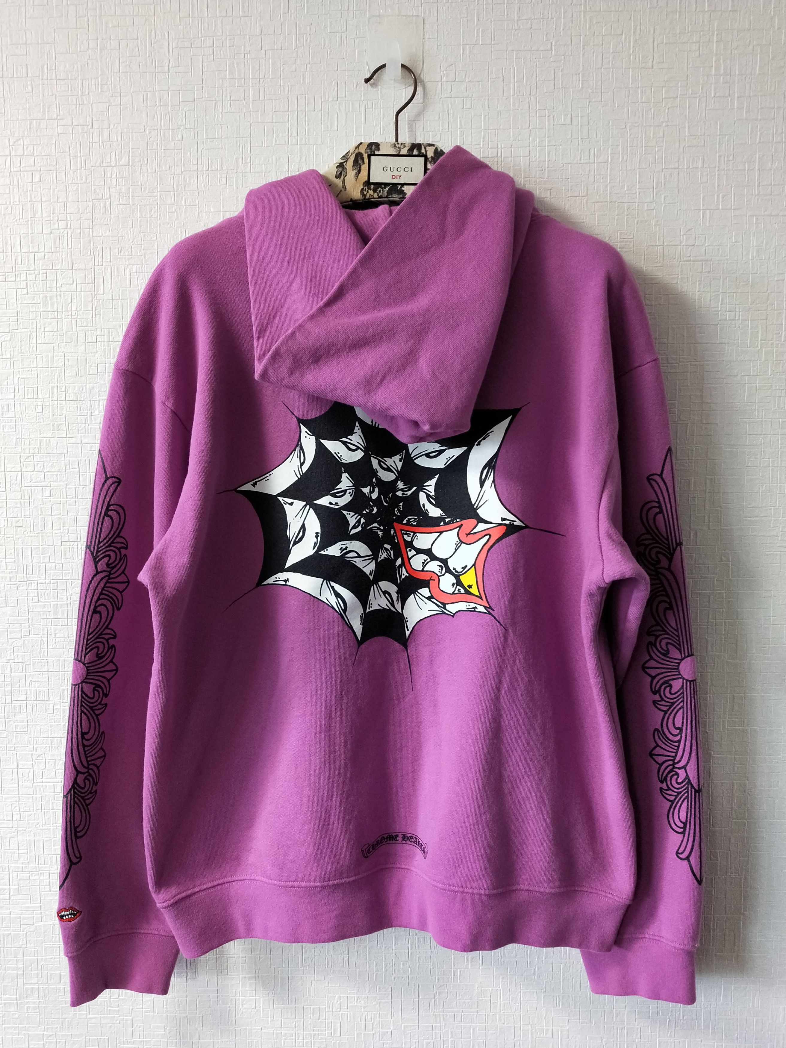 Chrome Hearts '99 Eyes' Chomper Hoodie | Grailed