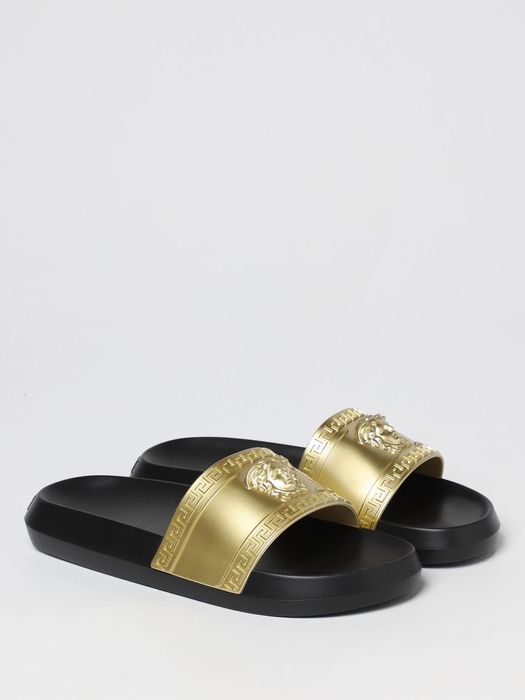 Versace Versace Sandals Men Gold | Grailed