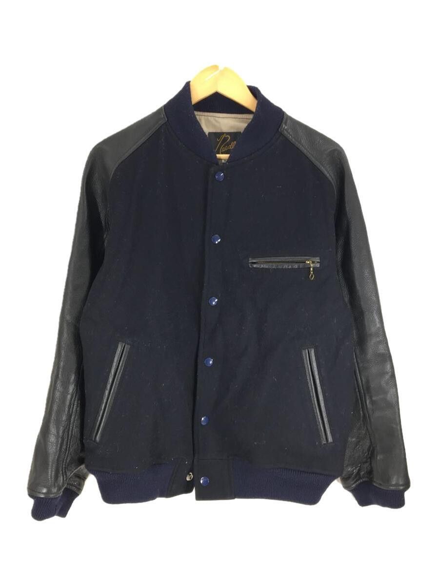 Needles Leather Varsity Jacket | Grailed