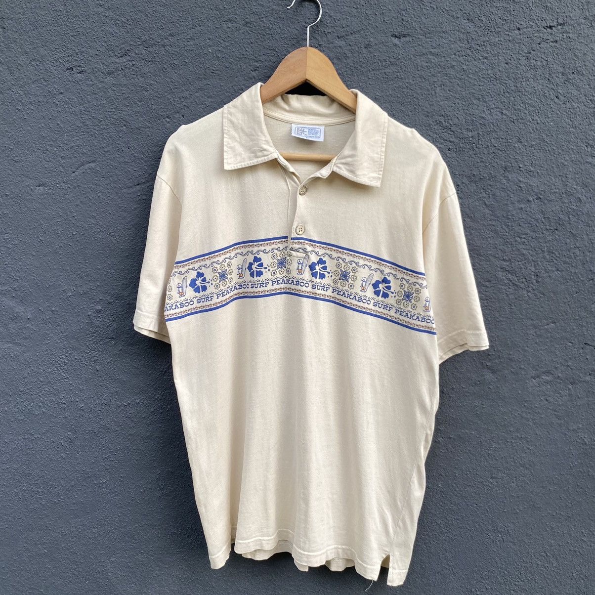 Vintage Vintage Y2K Peakaboo Surf Polo T-Shirt | Grailed
