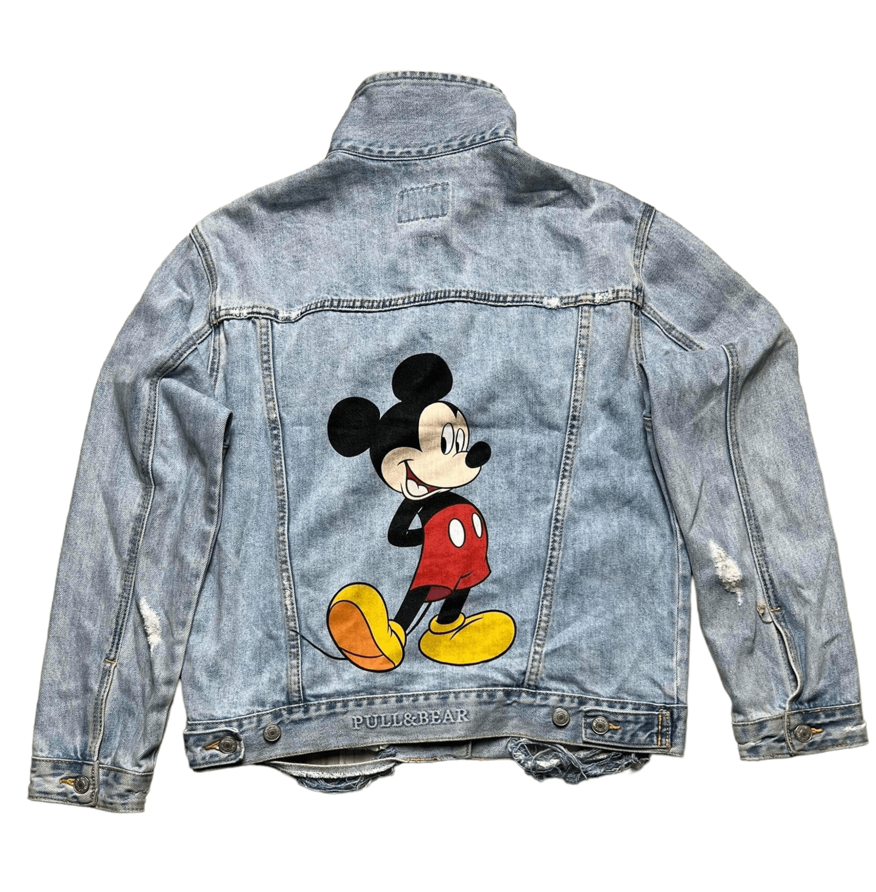 Distressed Denim × Mickey Mouse × Vintage Vintage Mickey Mouse ...