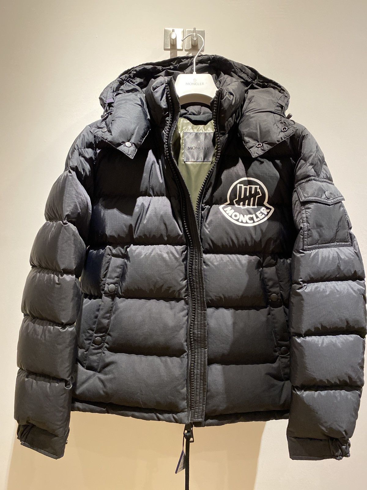 Moncler MONCLER GENIUS 1952 Black Undefeated Down Arensky Jacket | Grailed