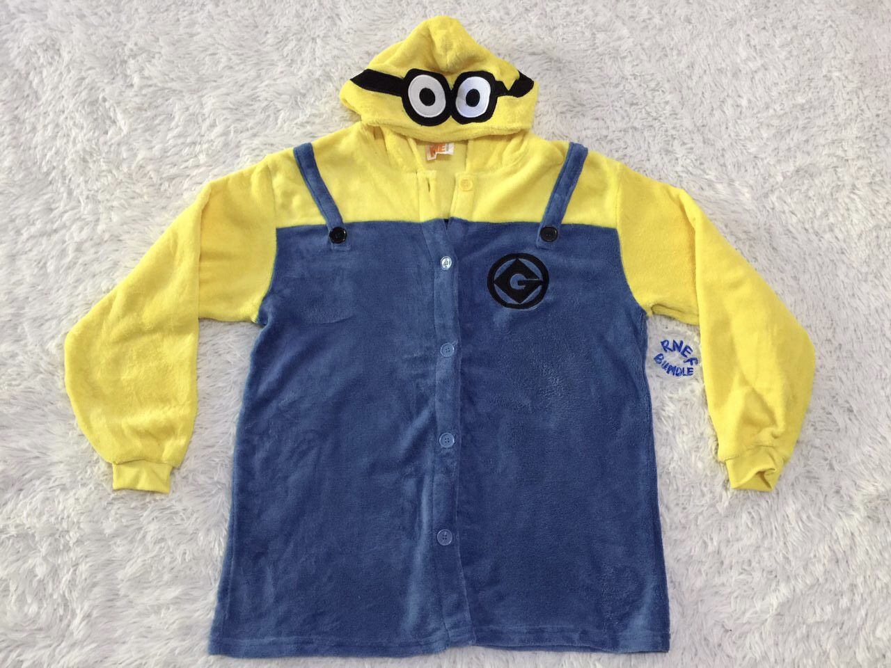 Movie Despicable ME Minion made nightwear hoodie | Grailed